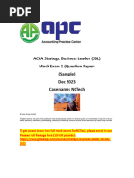 SBL Practice Exam 3 - 2019-Preseen - SmartWear | PDF