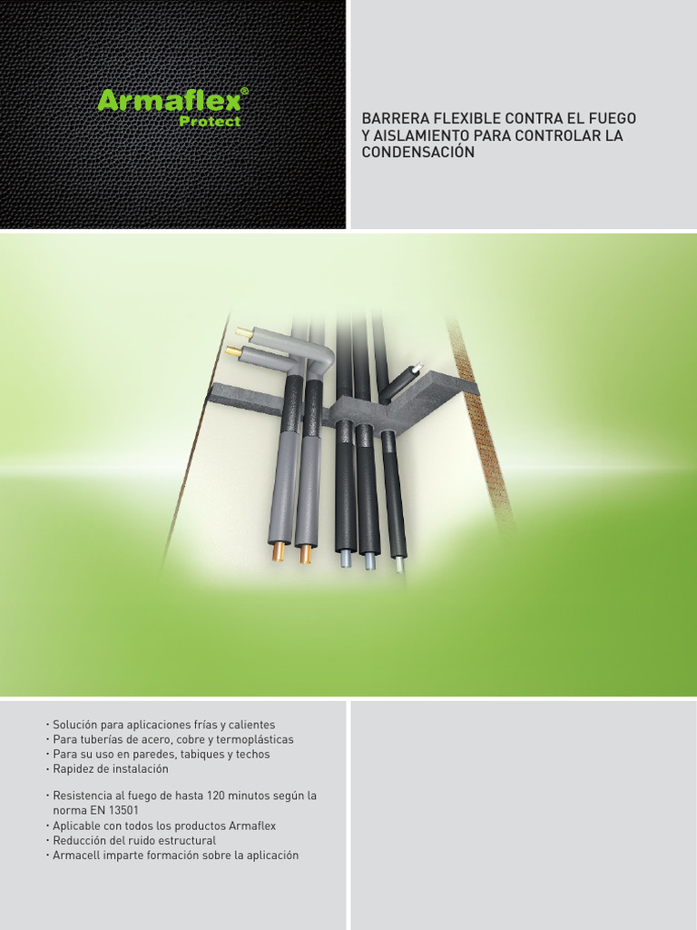 Armaflex Protect | PDF | Aislamiento térmico | Materiales