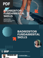 Badminton Stances and Techniques Explained | PDF | Sports | Athletic Sports