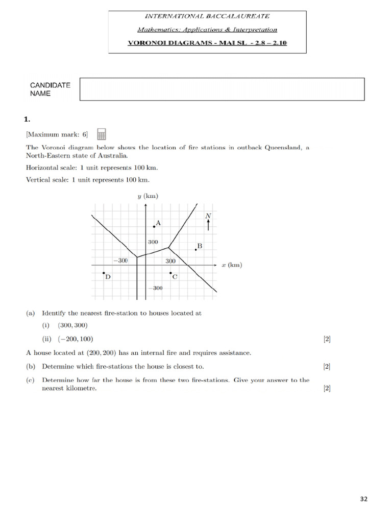 MAI SL - 3 - Voronoi Diagrams | PDF