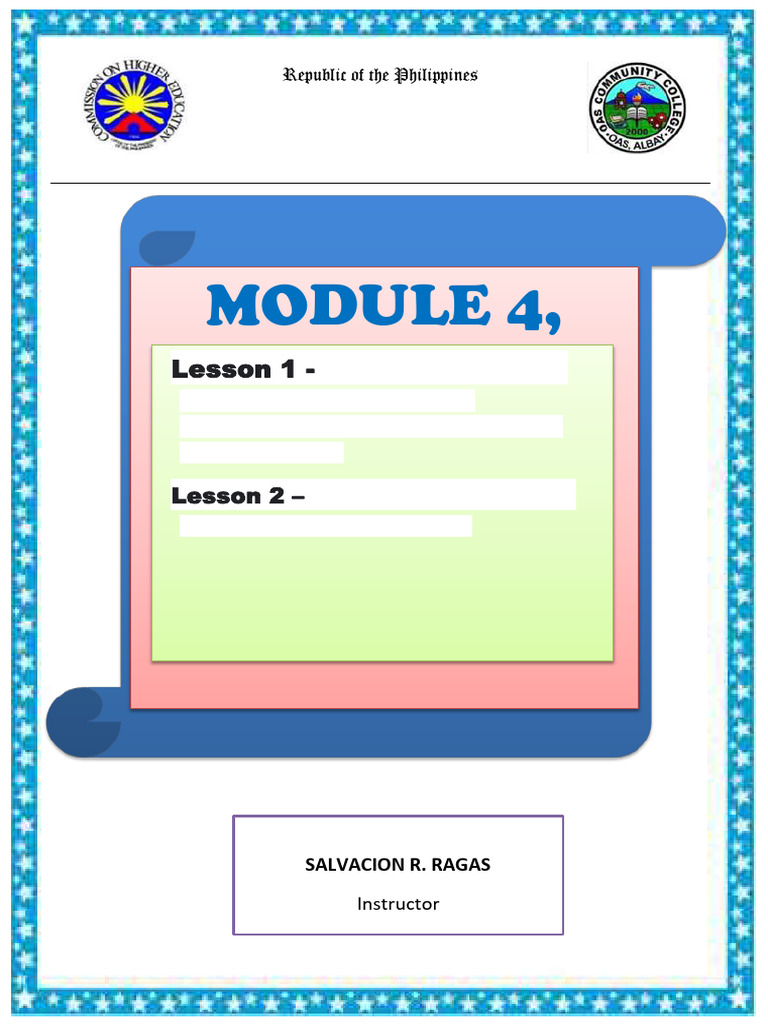MODULE-4-LESSON-1-4-MUSIC | PDF | Educational Assessment | Lesson Plan