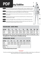 Joseph A. Bank Sizing Chart | PDF | Fashion | Softlines (Retail)