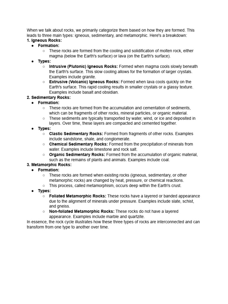 Understanding Cementation in Sedimentary Rocks | PDF | Rock (Geology ...