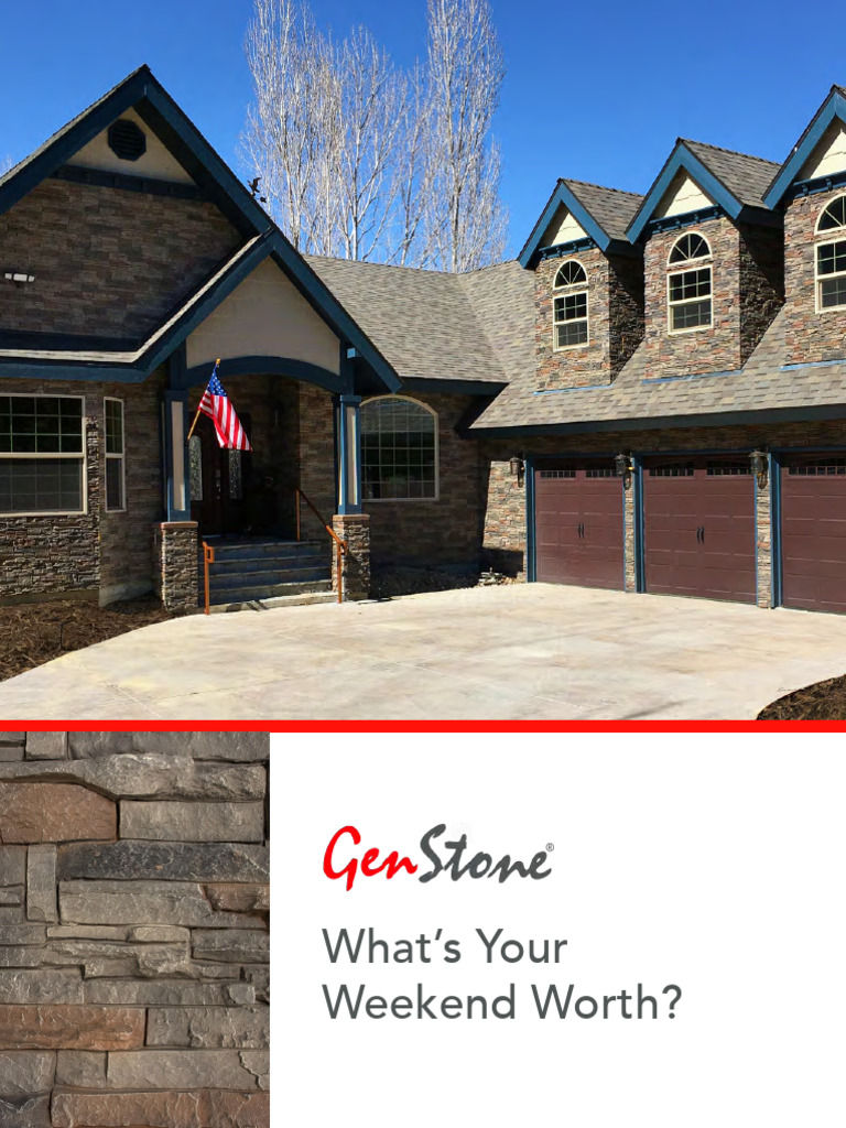 Enhance Home Value with GenStone | PDF | Building Materials