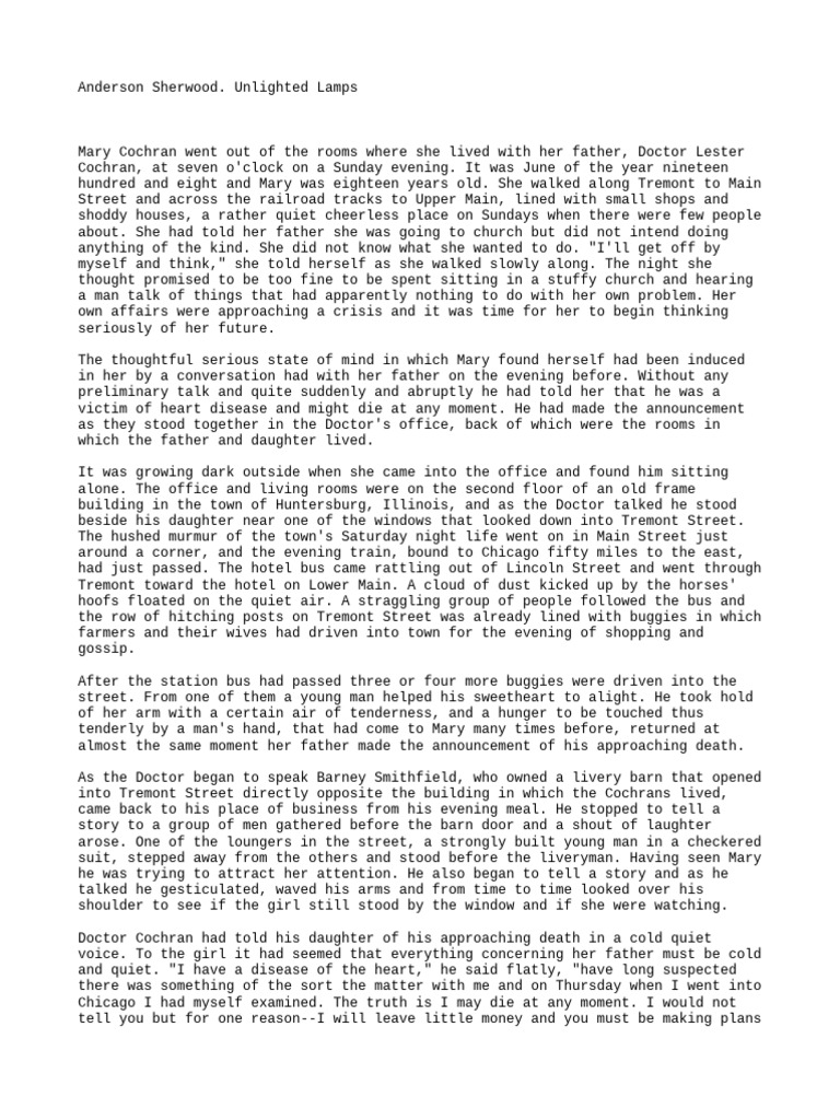 Mary Cochran's Dilemma in 1908 | PDF