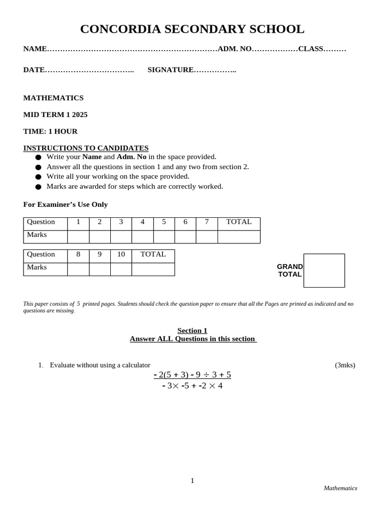 Mathematics F2 Midterm | PDF | Angle | Euclidean Geometry