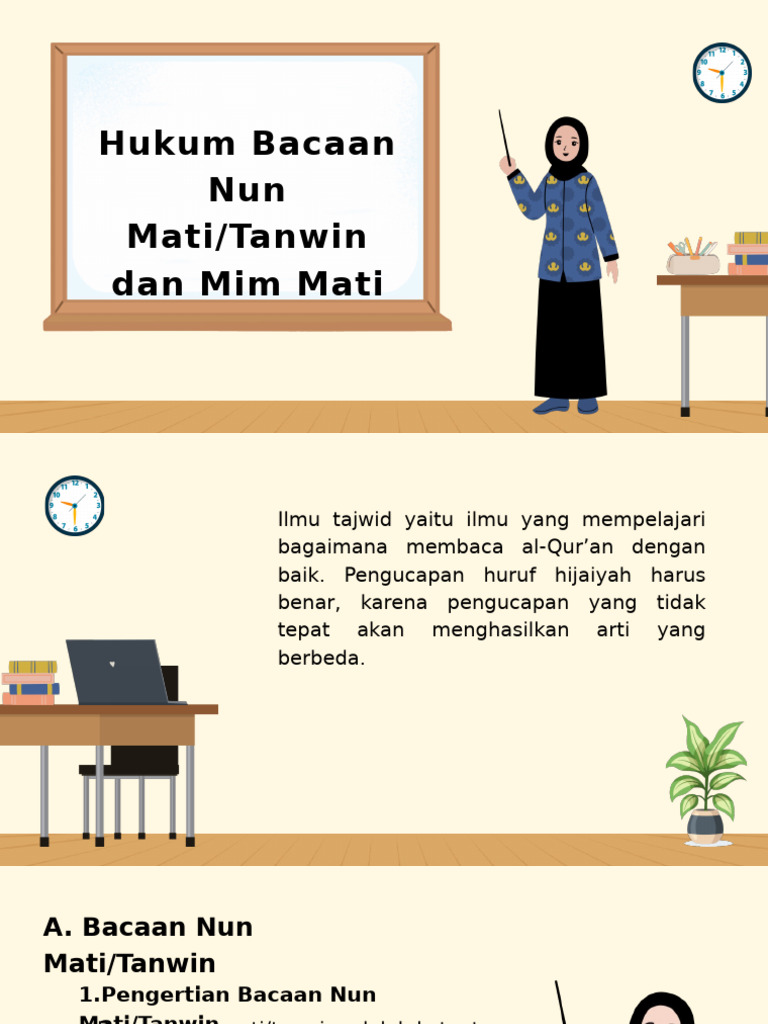Hukum Nun Sukun Tanwin Dan Mim Sukun | PDF