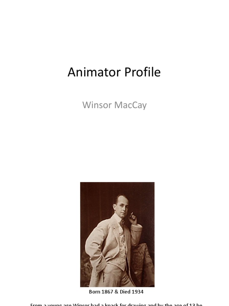 Animator Profile Winsor | PDF