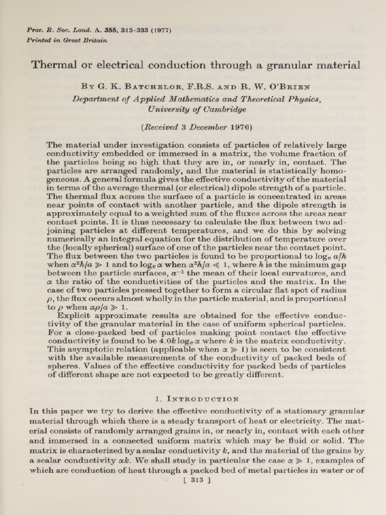 batchelor-o-apos-brien-1997-thermal-or-electrical-conduction-through-a ...