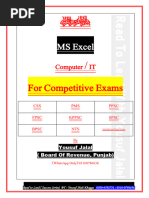 Top 60 Advanced Excel MCQs With Answers | PDF | Microsoft Excel ...
