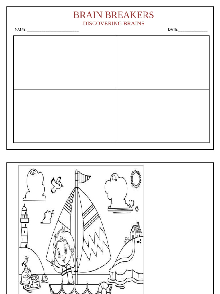 Brain Breakers Activity Sheet | PDF