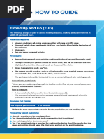 2 Minute Walk Test PDF | PDF