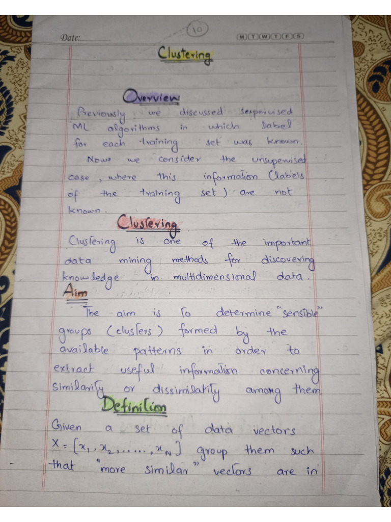 Clustering PDF | PDF