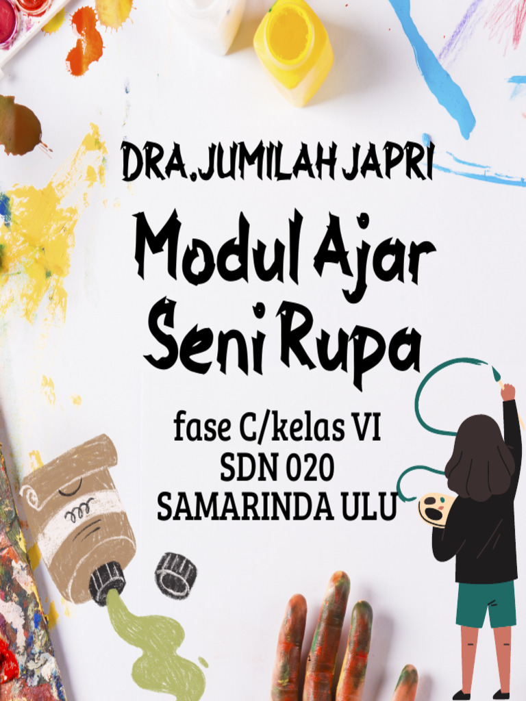 Modul Ajar Seni Rupa Bu Jum | PDF
