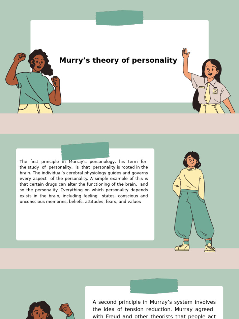 Murry’s Theory of Personality | PDF | Psychology | Behavioural Sciences
