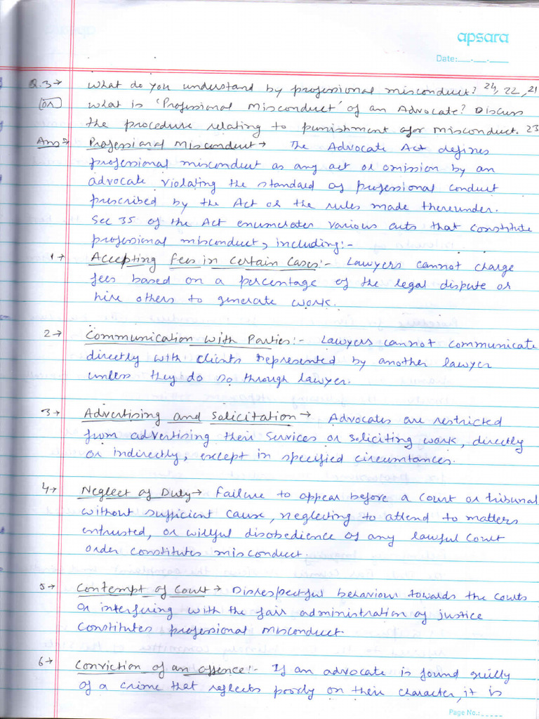 Professional Misconduct | PDF