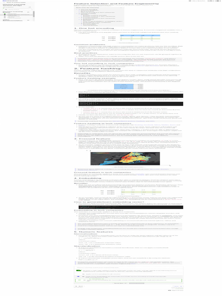 2 - Feature Selection and Feature Engineering - Machine Learning System D | PDF