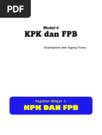 15 Contoh Soal KPK Dan FPB Kelas 5 Pilihan Ganda Dan Jawabannya | PDF