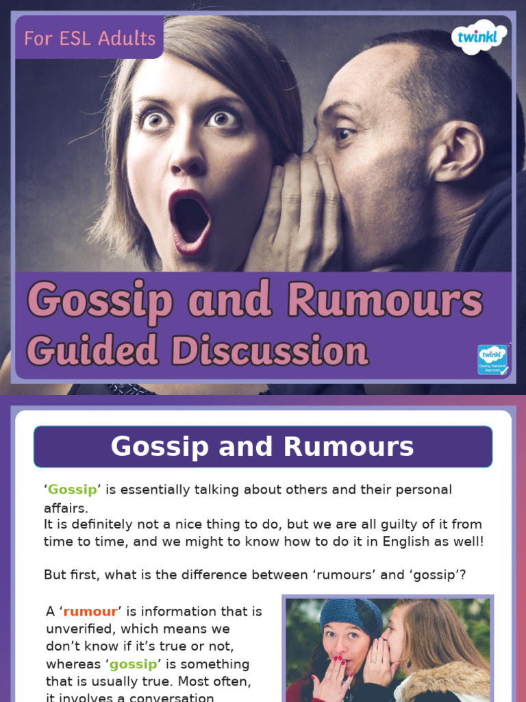 Understanding Gossip and Rumours | PDF