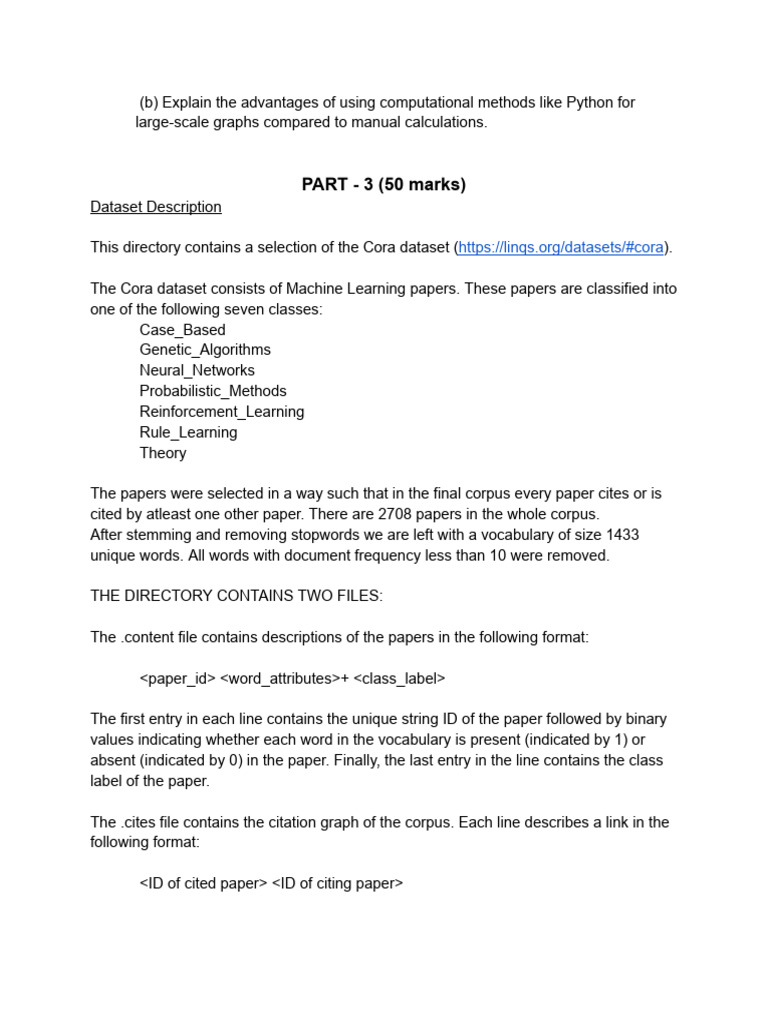 Personalized PageRank in Python for Cora | PDF | Machine Learning | Applied Mathematics