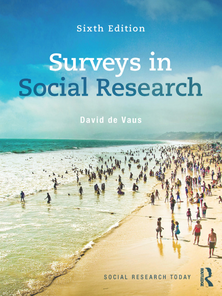 Surveys in Social Research 6nbsped 0415530156 9780415530156 - Compress ...