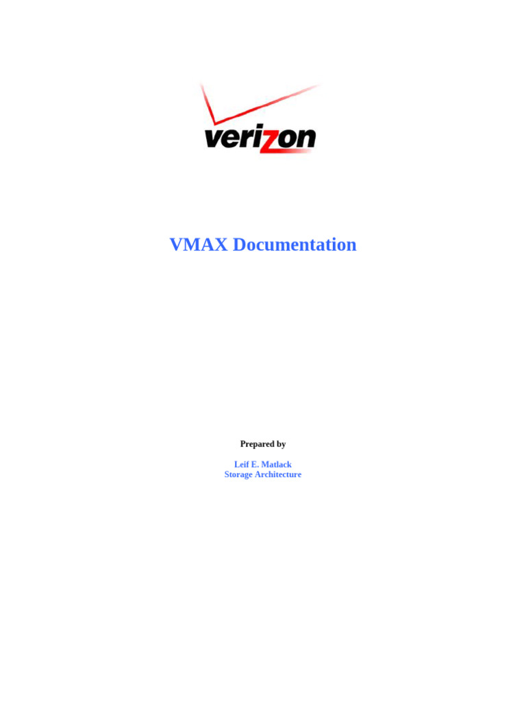 VMAX - Documentation - 5.5 Imp | PDF | User (Computing) | Command Line Interface