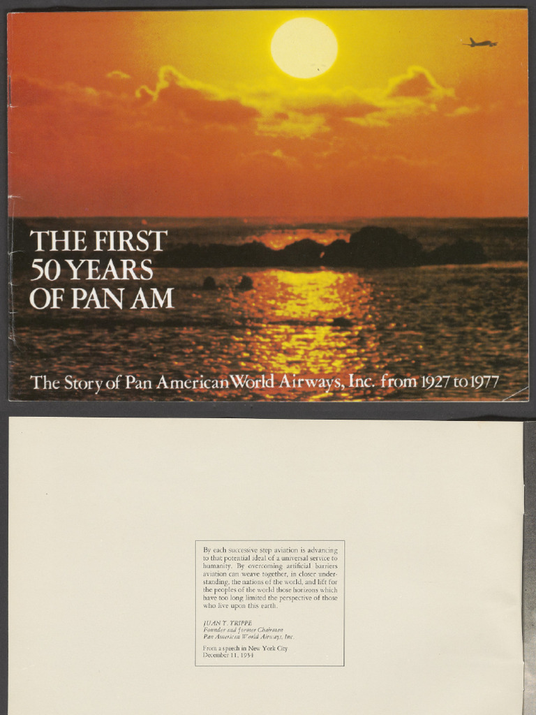 Panam The First 50 Years | PDF