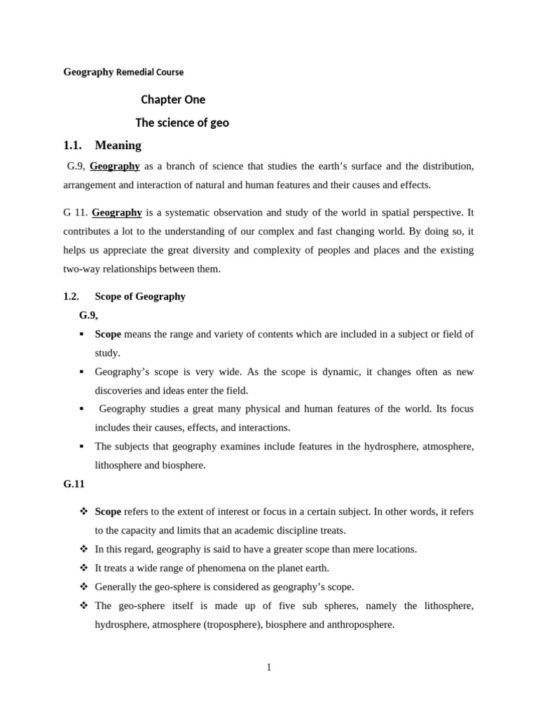 4 Copy Remedial Course 1.2 3 | PDF | Geography | Map