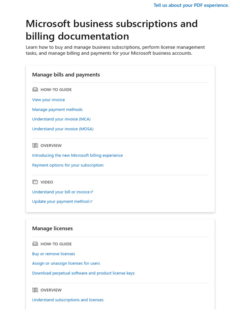 Microsoft 365 Commerce o365 Worldwide | PDF | Subscription Business ...