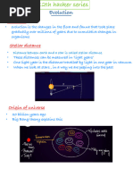 Evolution Notes Class 12 | PDF | Evolution | Natural Selection