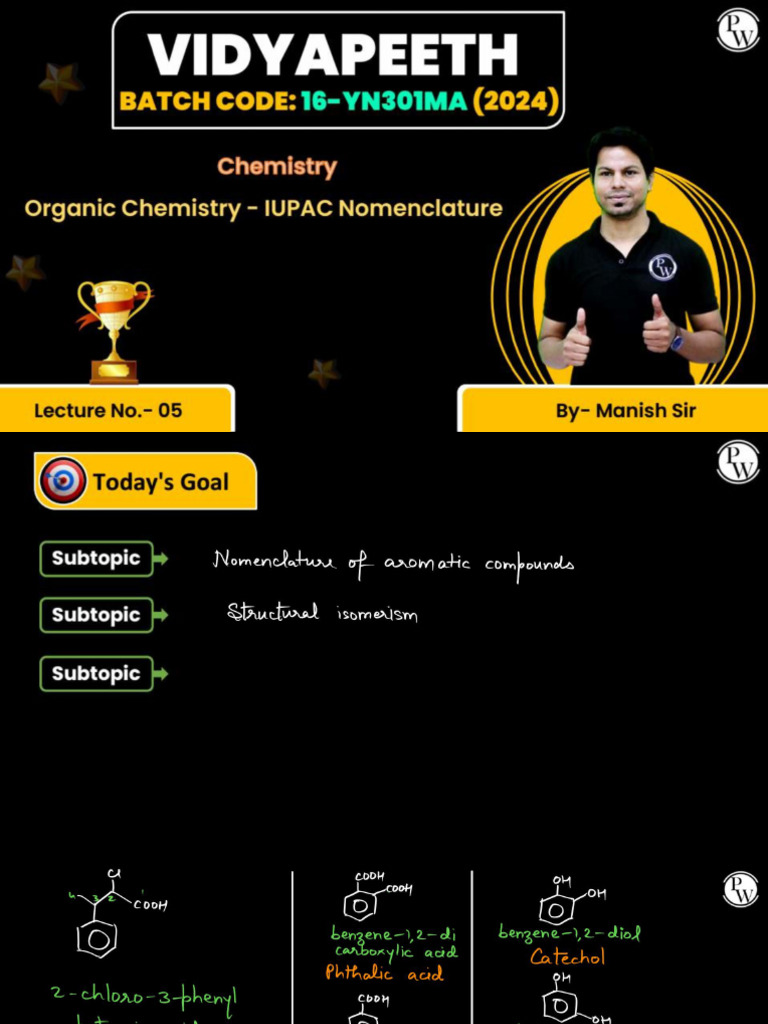 IUPAC Nomenclature | PDF