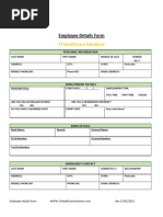 Employee Take-On Form (AVI - New) | PDF | Pension | Salary