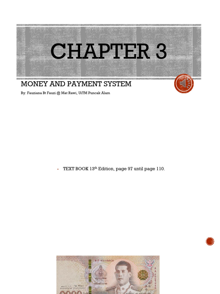 Chapter 3 Money Payment System | PDF | Money | Money Supply