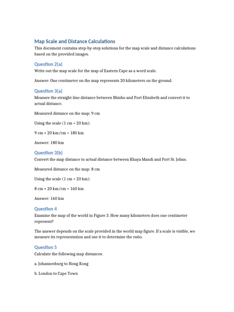 Map_Scale_Calculations | PDF