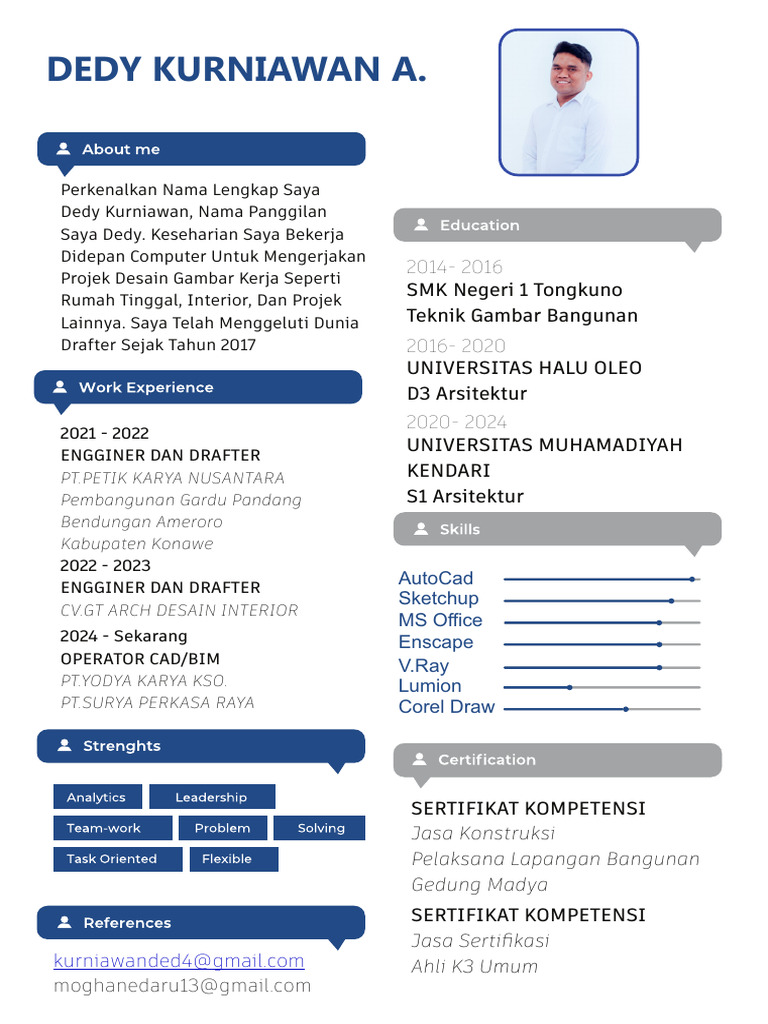 Cv Dedy Kurniawan | PDF