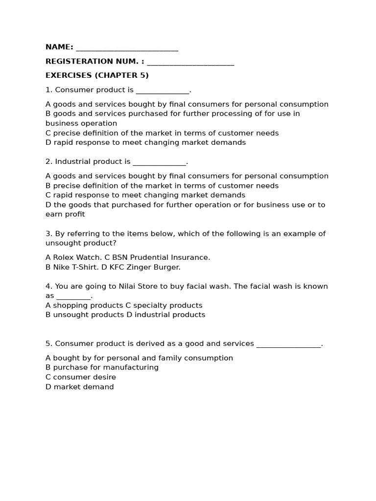 Tutorial Exercise | PDF