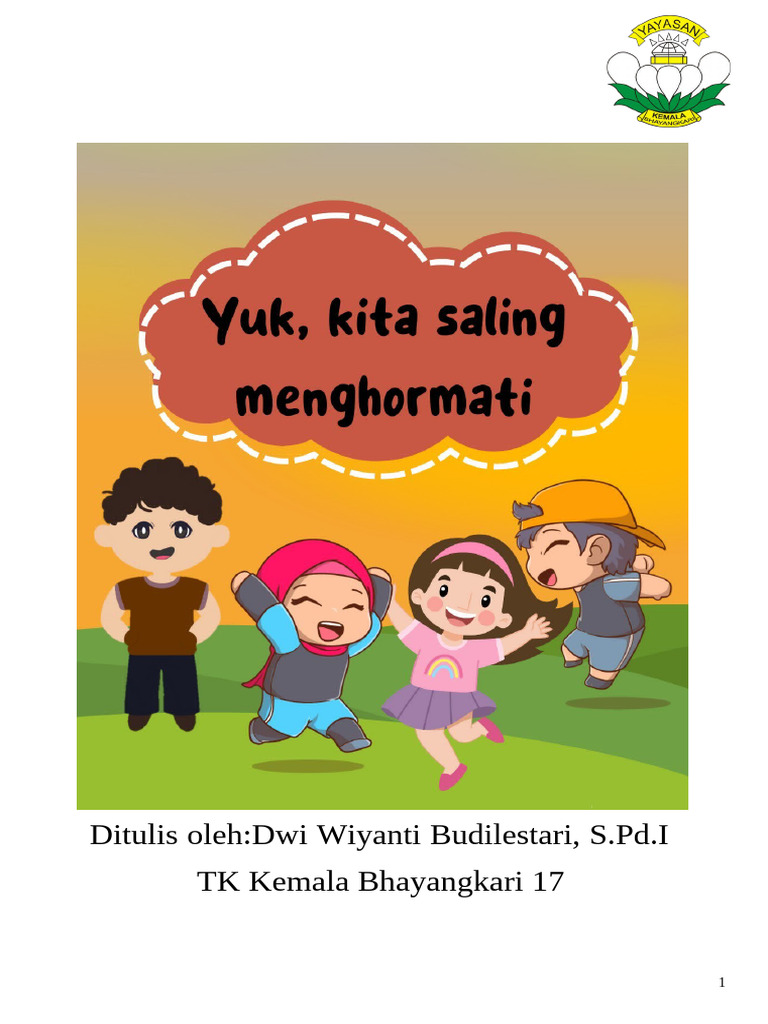 Yuk Kita Saling Menghormati - Bu Dwi | PDF