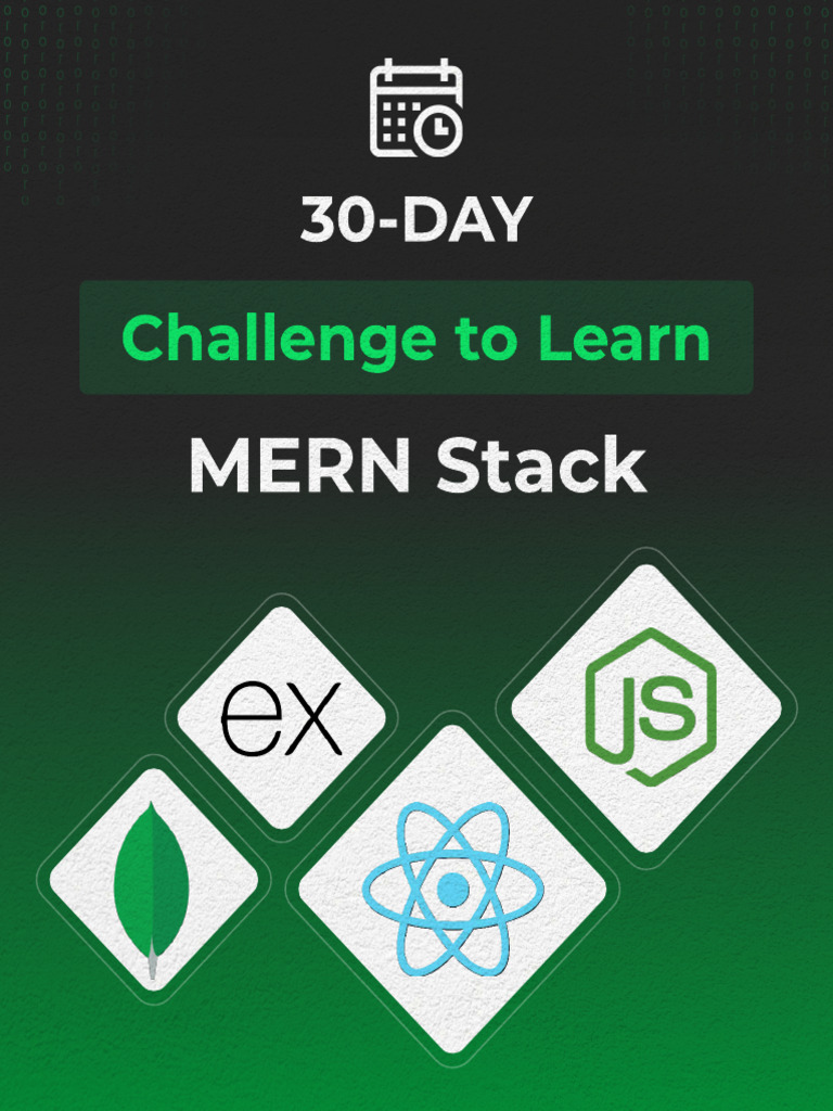 30-Day Learning MERN Stack Roadmap | PDF