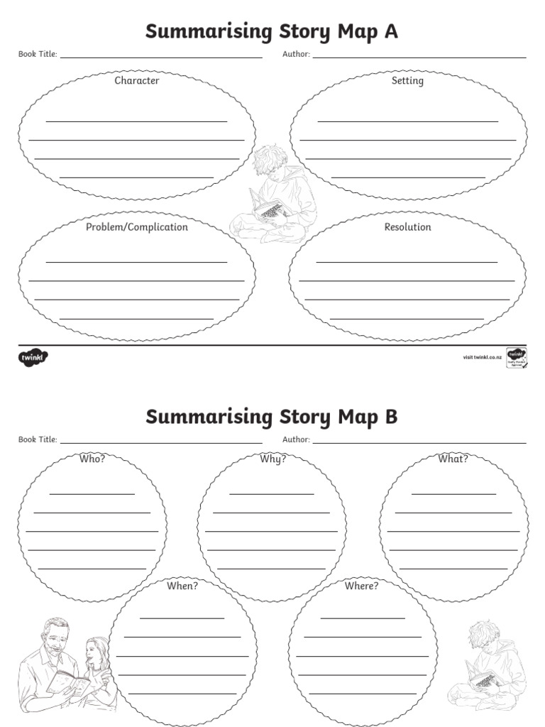 Summarising Story Map Pack | PDF