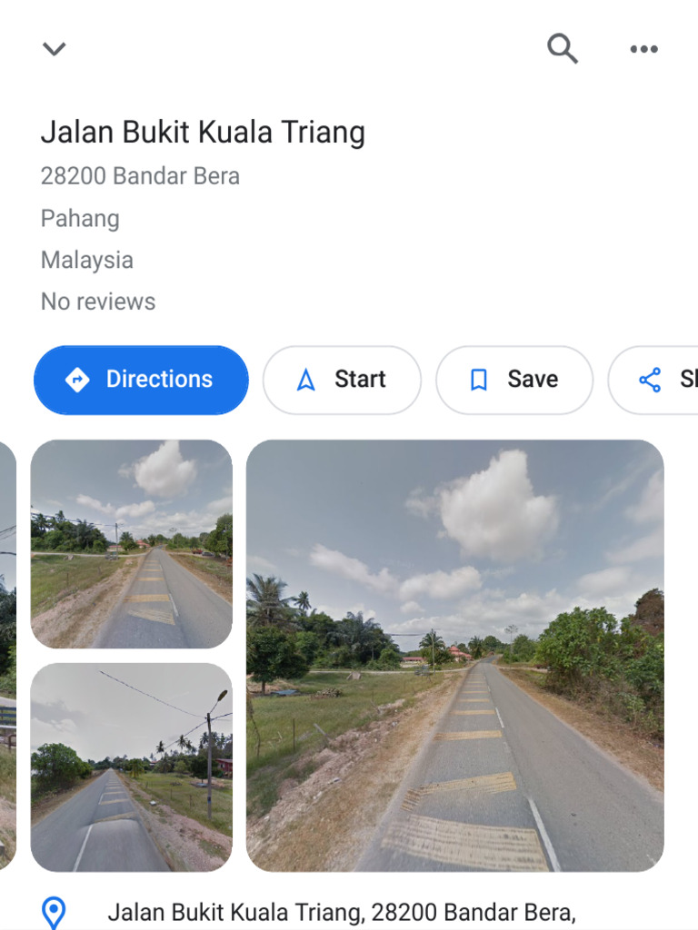 Jalan Bukit Kuala Triang, Bandar Bera - Explore in Google Maps | PDF