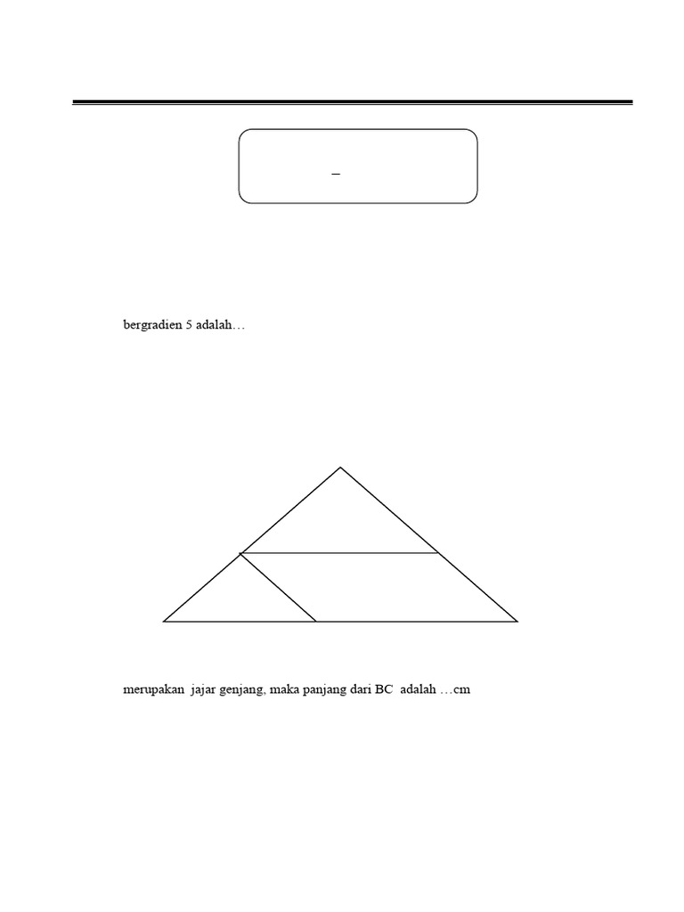 Soal LCCM SMP Pamer Xvi | PDF