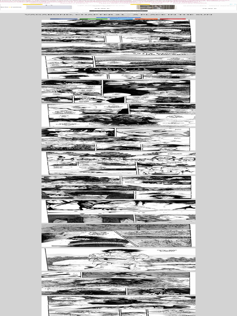 Vagabond Chapter 21: A Place in the Sun | PDF | Manga