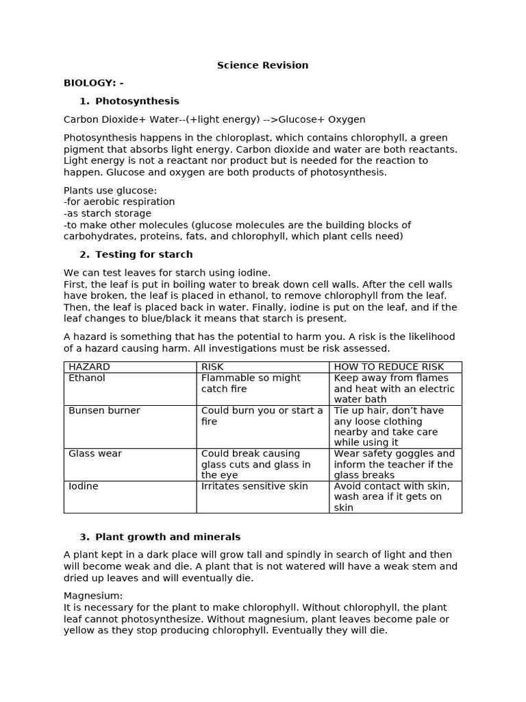 Science Checkpoint Revision 2 | PDF | Ion | Chemical Compounds