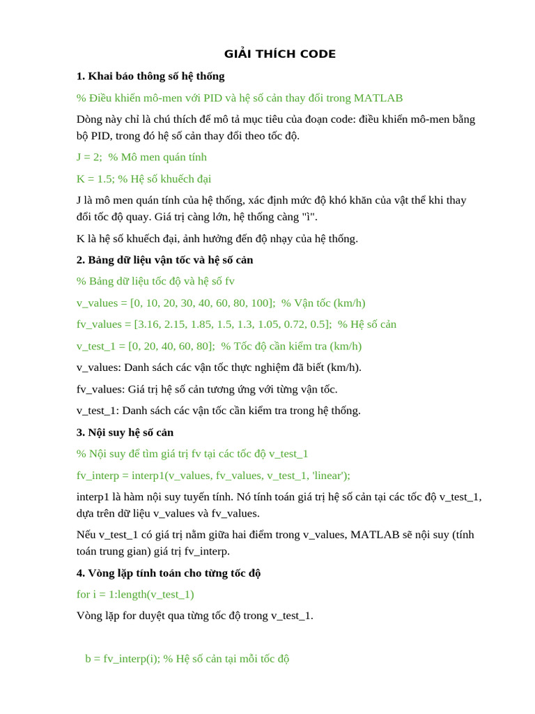 Gi I Thích Code | PDF
