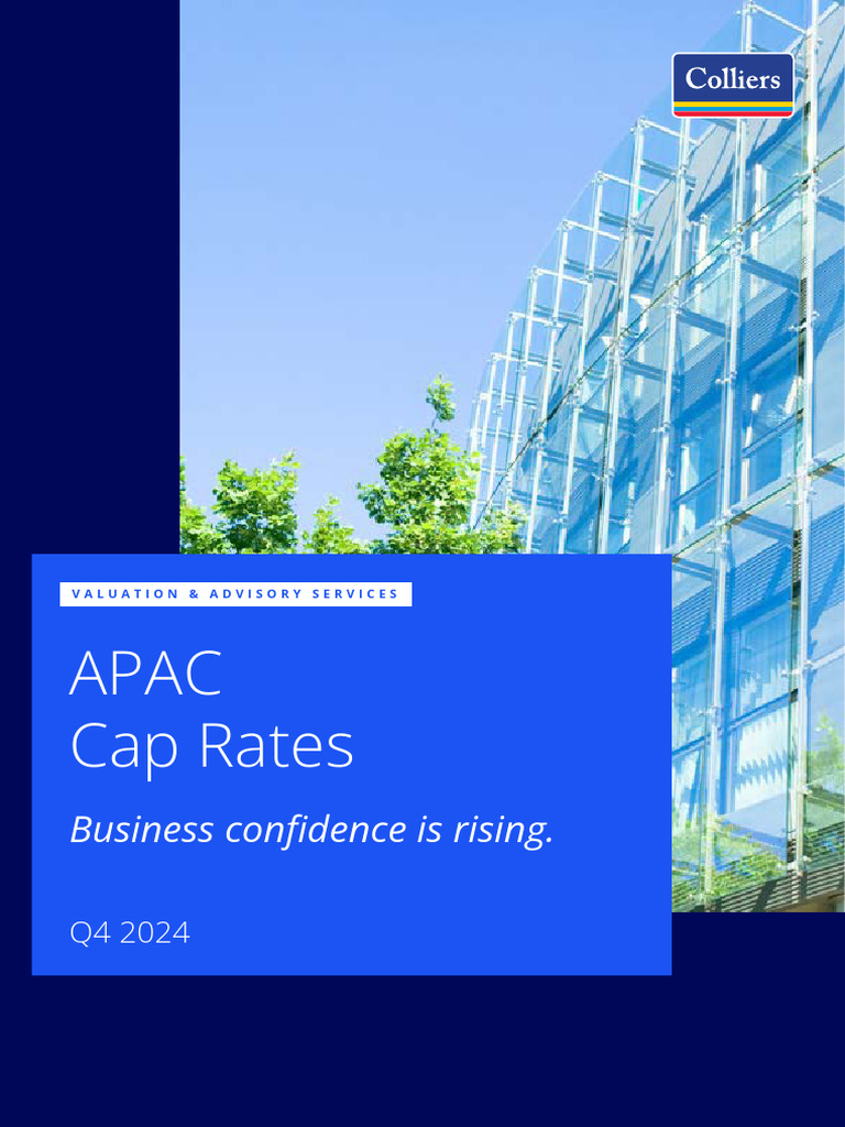 Colliers APAC Cap Rate Report - Q4 2024 | PDF | Investing | Interest Rates