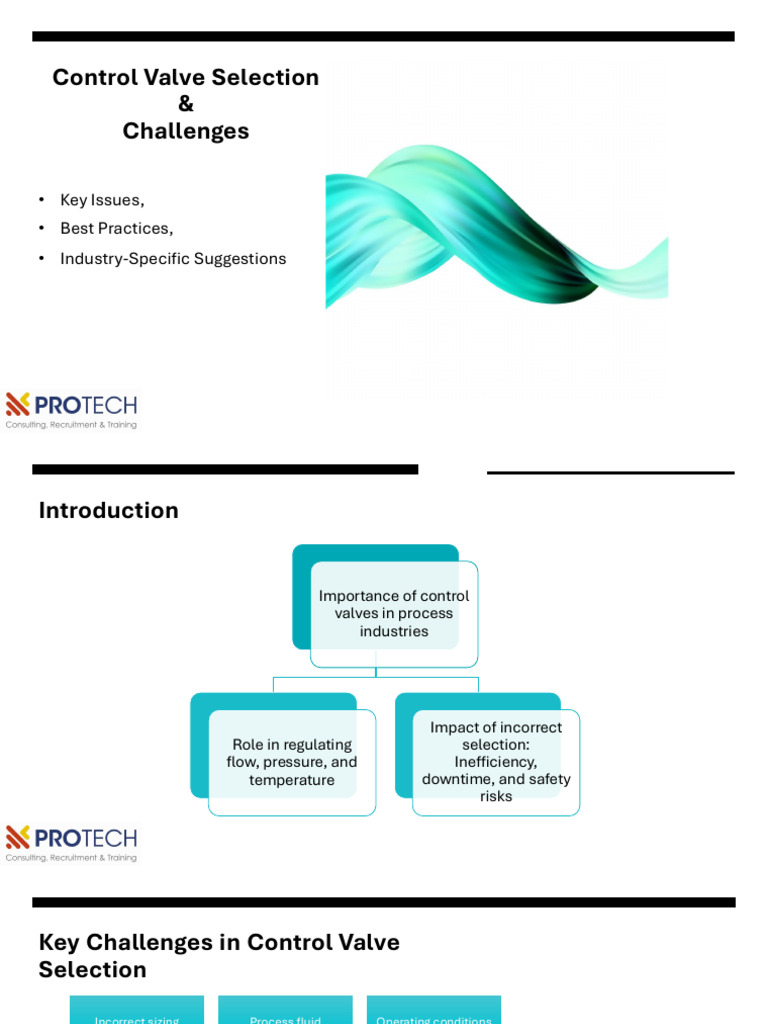 Control Valve Selection 1740724764 | PDF | Valve | Process Engineering