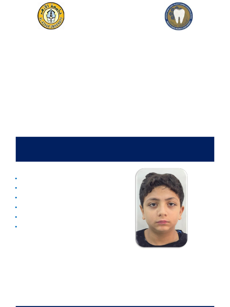 Case Presentation-Karim Sayed | PDF | Dentistry | Tooth