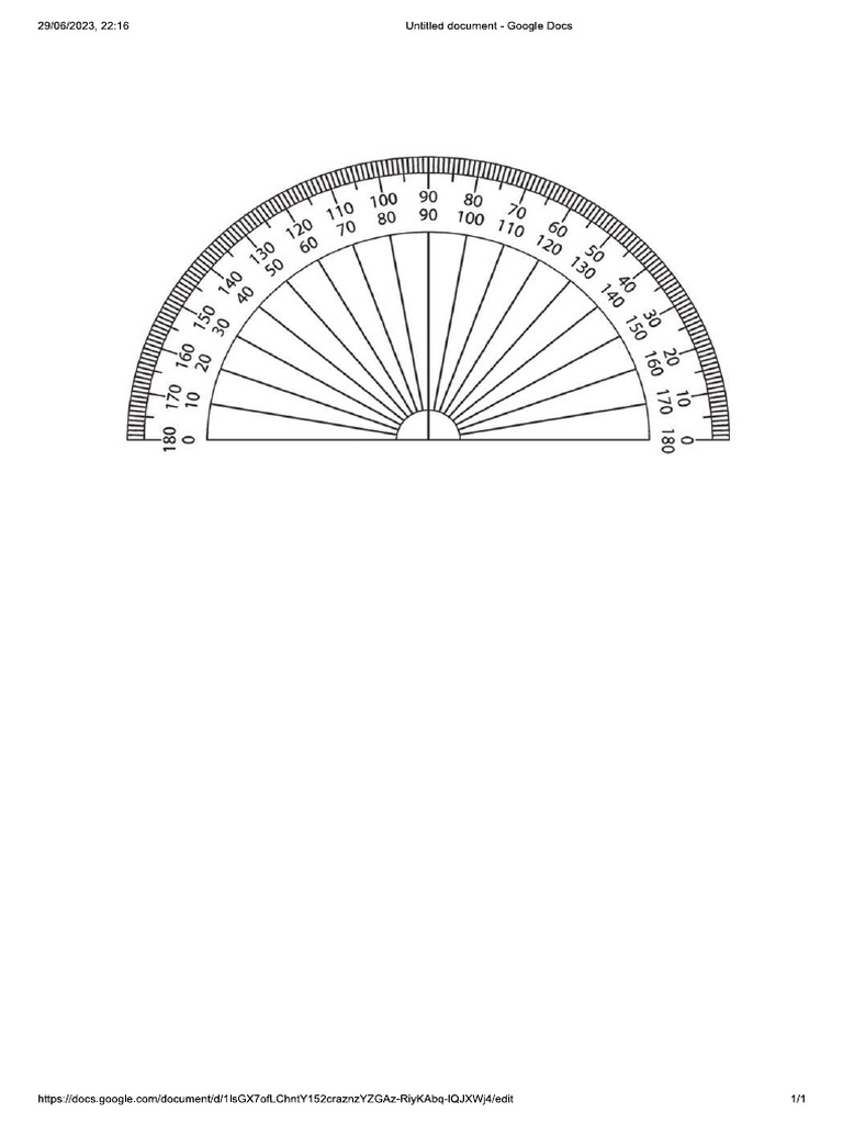 protractor | PDF