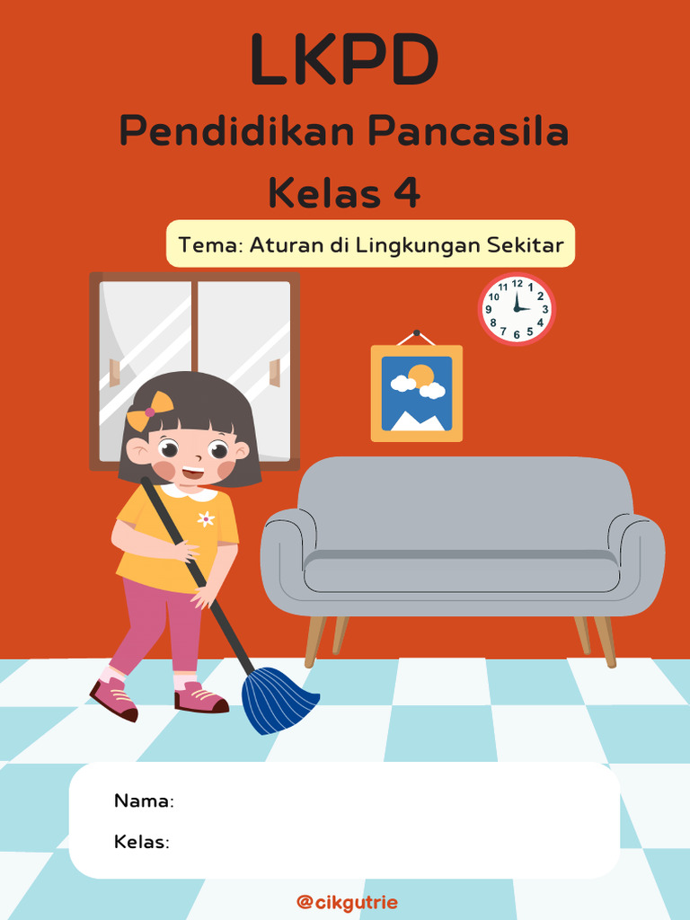 LKPD P.pancasila Kelas 4 - Aturan Di Lingkungan Sekitar | PDF