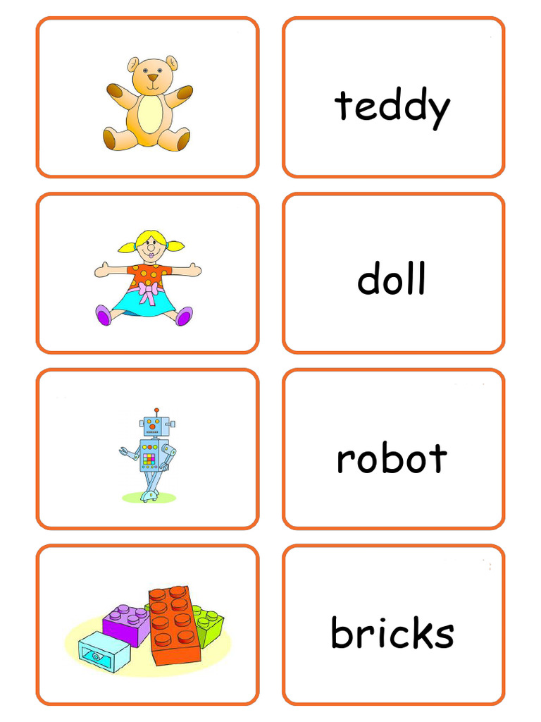 Flashcards Toys | PDF